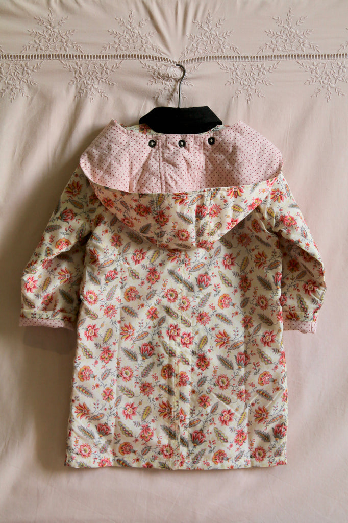 Trench coat water proof Aline print – www.milkandchat.com