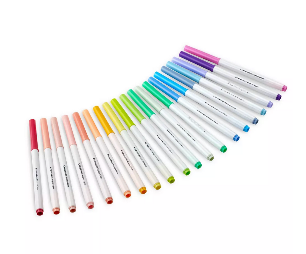 Crayola Supertips 20ct Pastel Markers – www.milkandchat.com