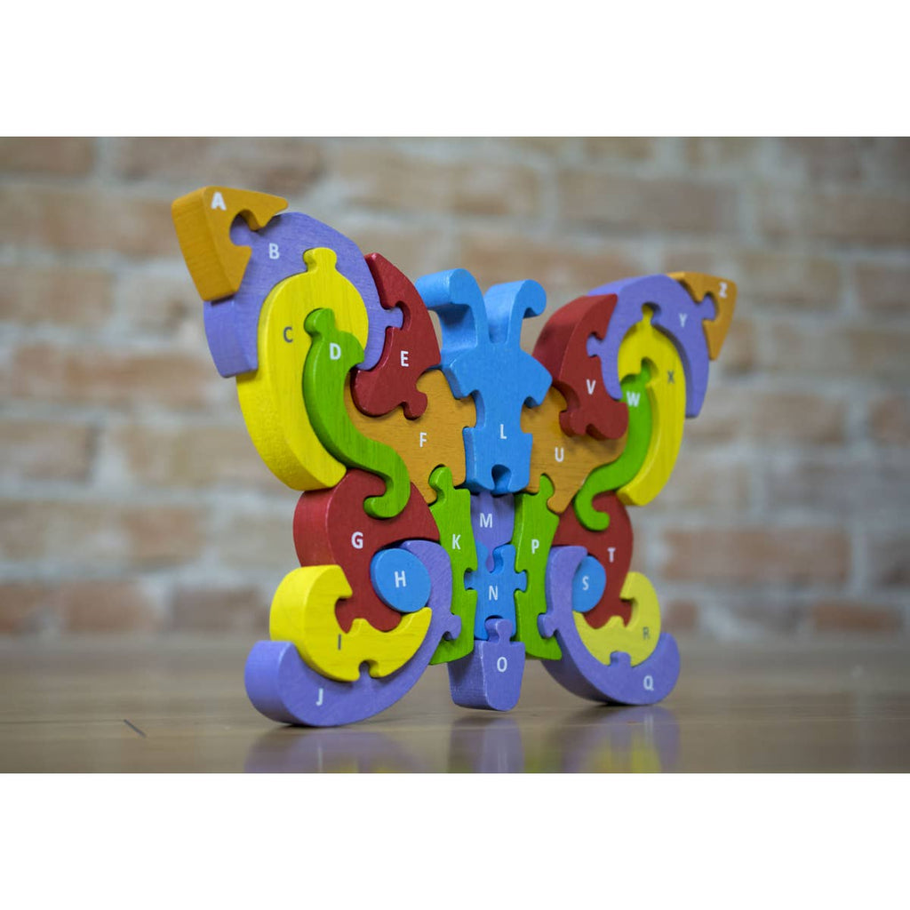 Butterfly A-Z Puzzle – www.milkandchat.com