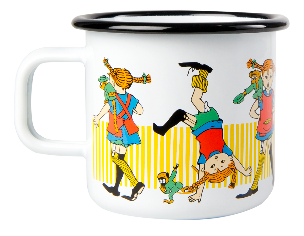 Enamel Mug3.7dl (Pipi Longstocking) – www.milkandchat.com