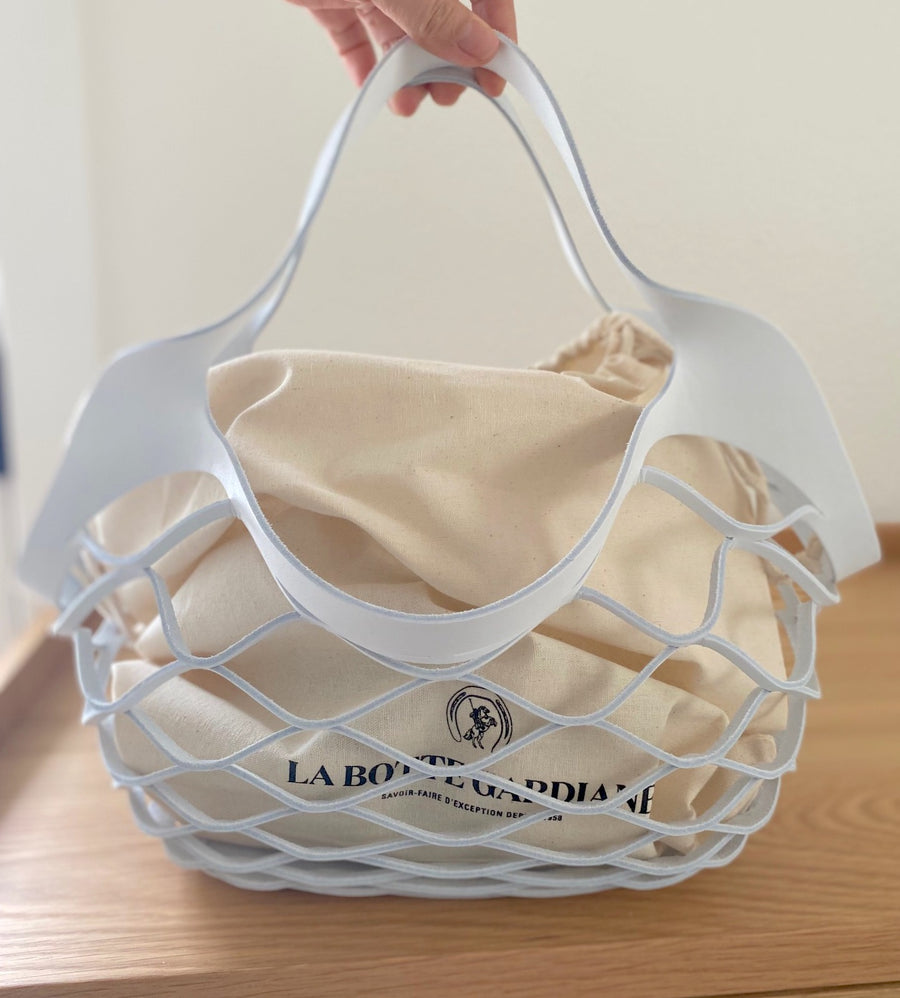 White Net Bag – www.milkandchat.com