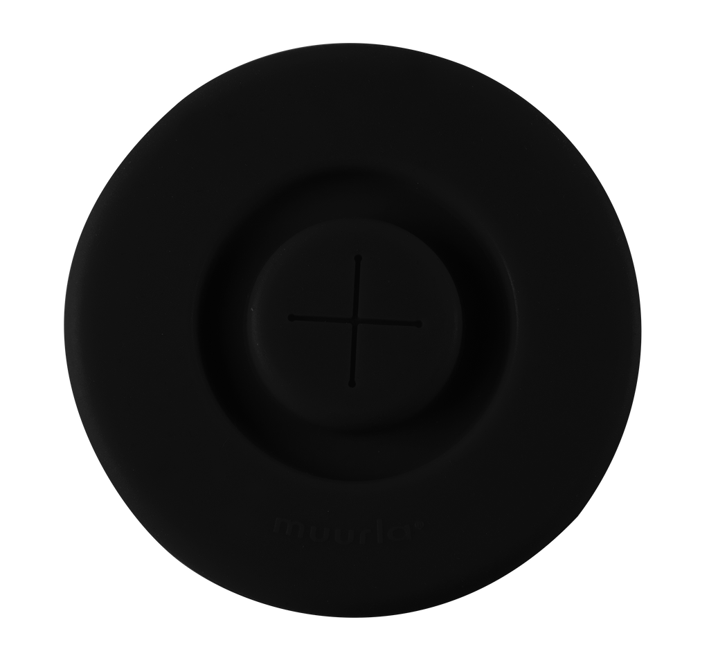 Silicone lid 9.7cm(black) – www.milkandchat.com